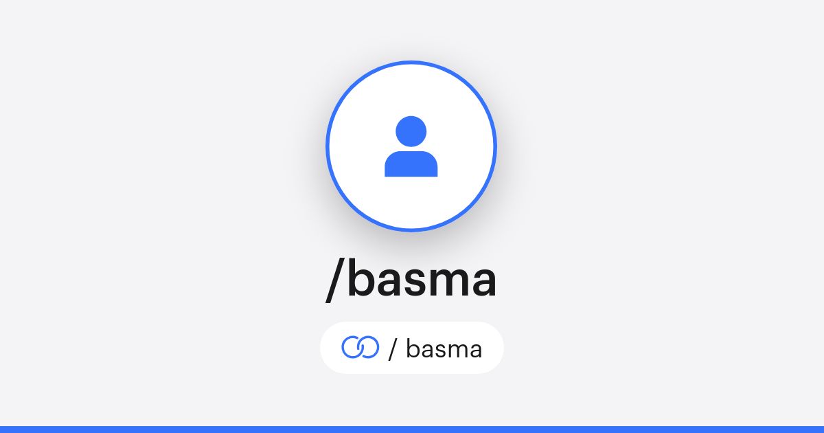 /basma · solo.to