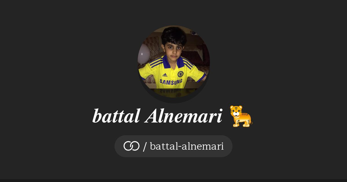 𝒃𝒂𝒕𝒕𝒂𝒍 𝑨𝒍𝒏𝒆𝒎𝒂𝒓𝒊 🐅 (/battal-alnemari) · solo.to