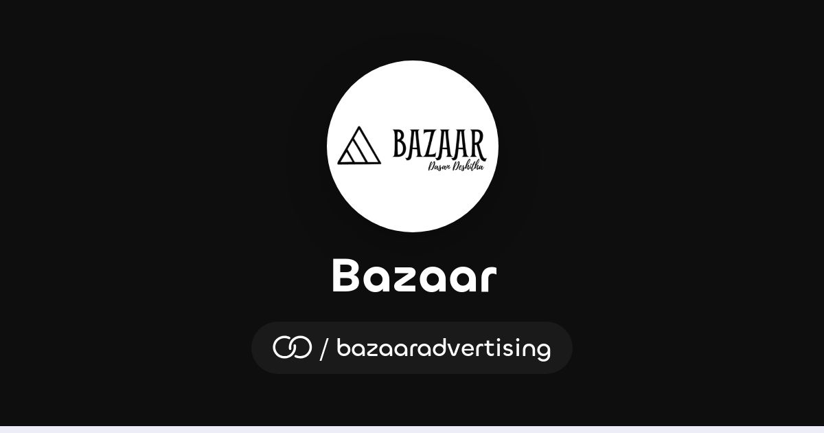Bazaar (/bazaaradvertising) · solo.to
