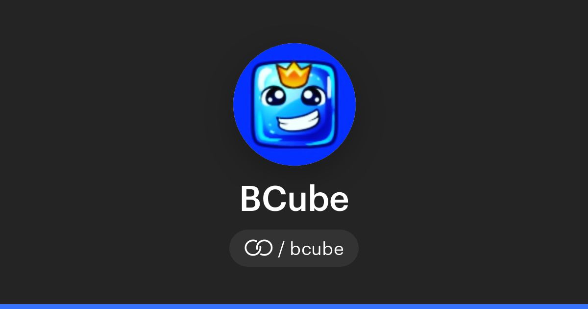 BCube (/bcube) · solo.to