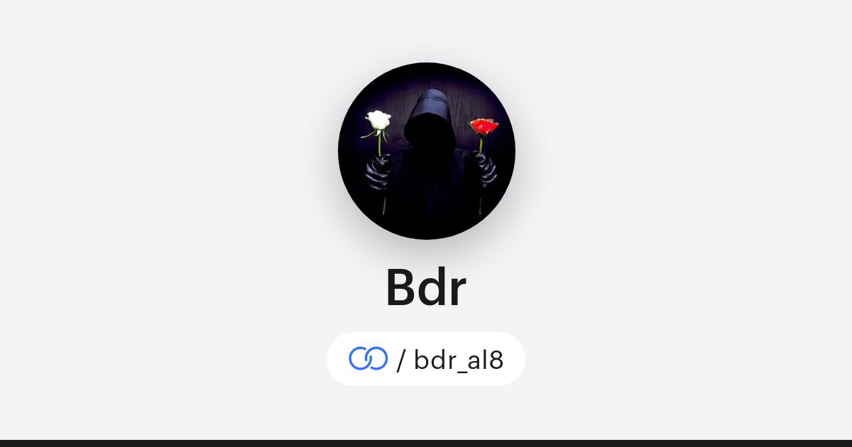 Bdr (/bdr_al8) · solo.to