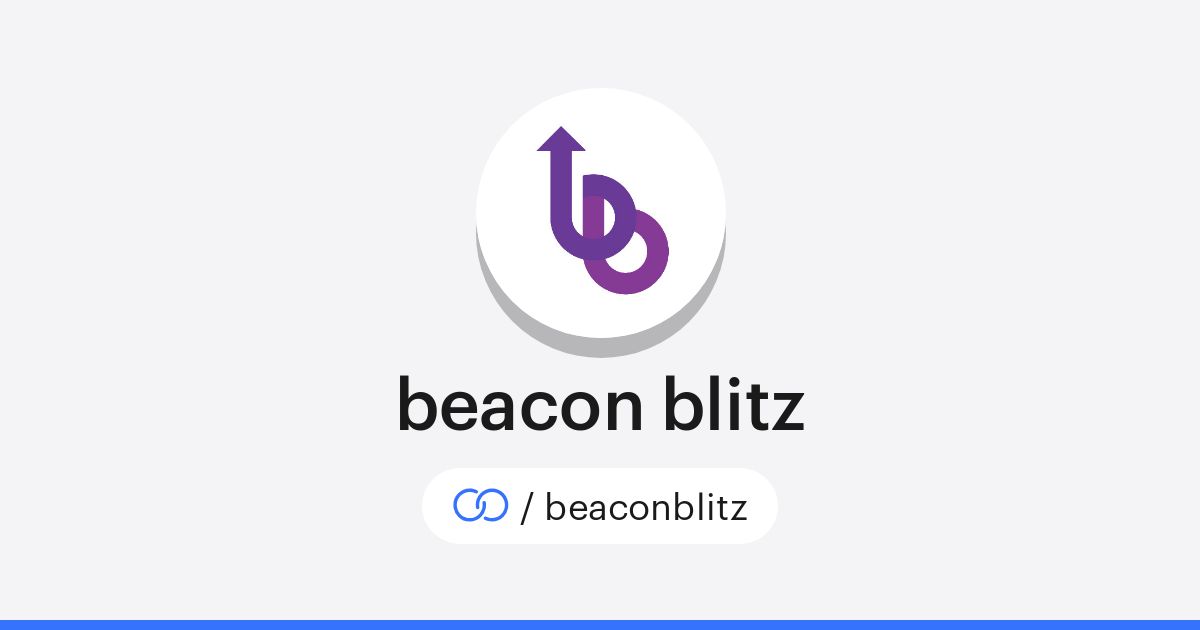 beacon blitz (/beaconblitz) · solo.to