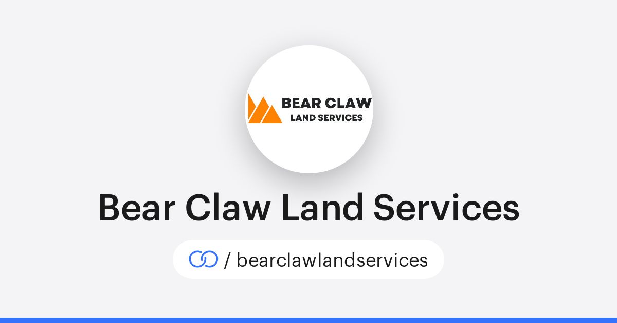 Bear Claw Land Services (/bearclawlandservices) · solo.to