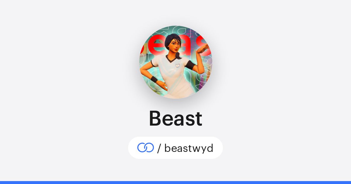 Beast (/beastwyd) · solo.to