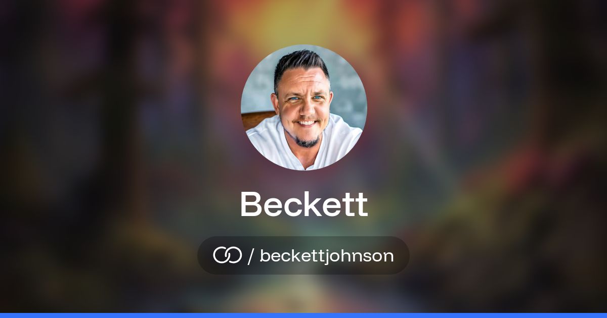 Beckett (/beckettjohnson) · solo.to