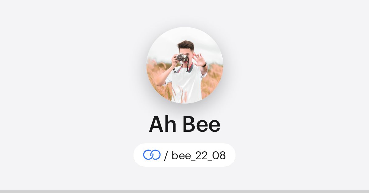 Ah Bee (/bee_22_08) · solo.to