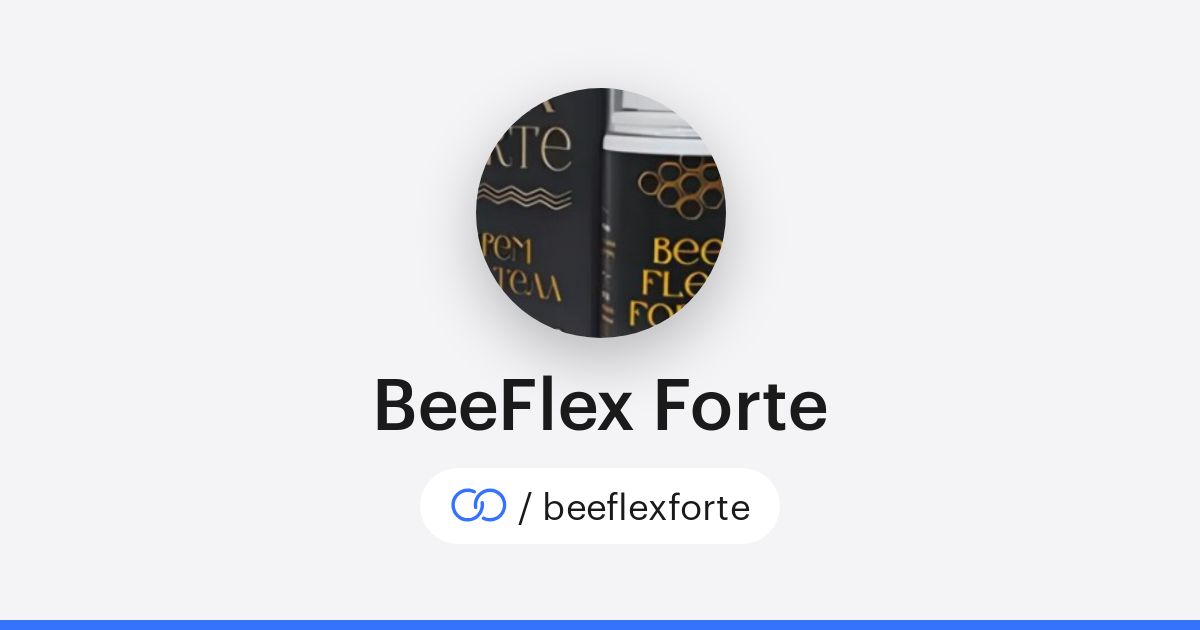 BeeFlex Forte (/beeflexforte) · solo.to