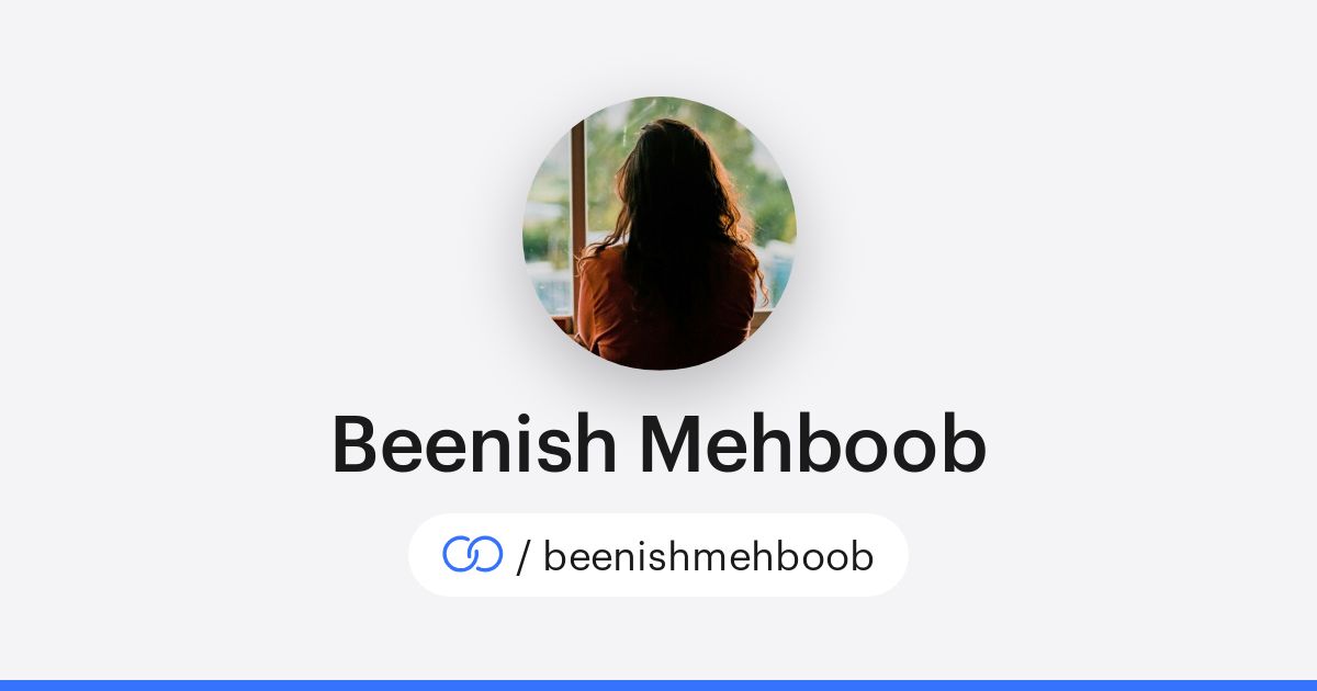 Beenish Mehboob (/beenishmehboob) · solo.to