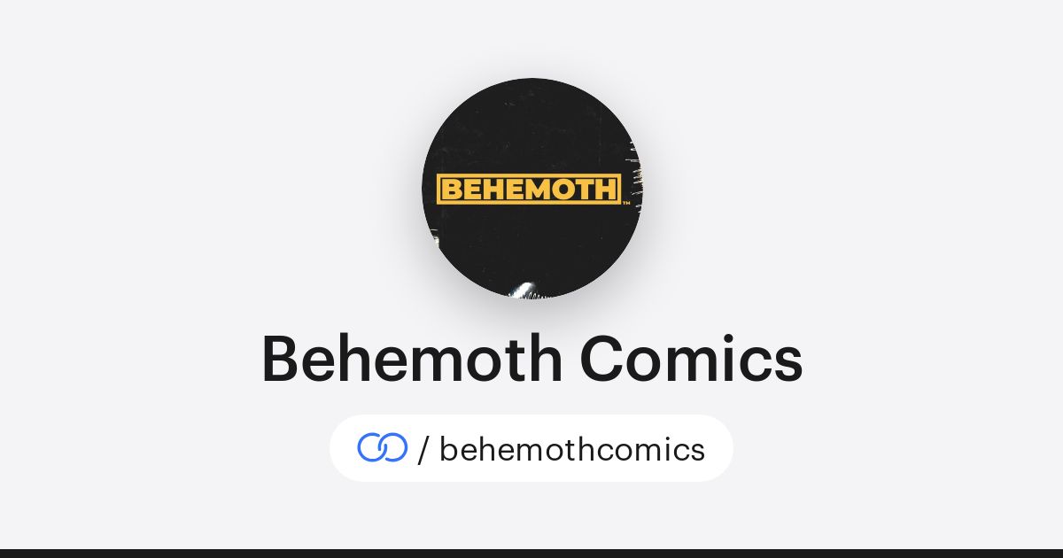 Behemoth Comics (/behemothcomics) · solo.to