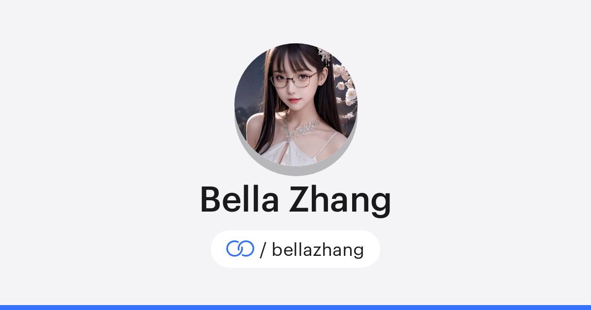 Bella Zhang (/bellazhang) · solo.to