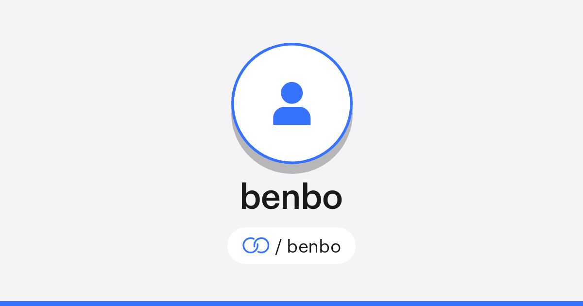 benbo · solo.to