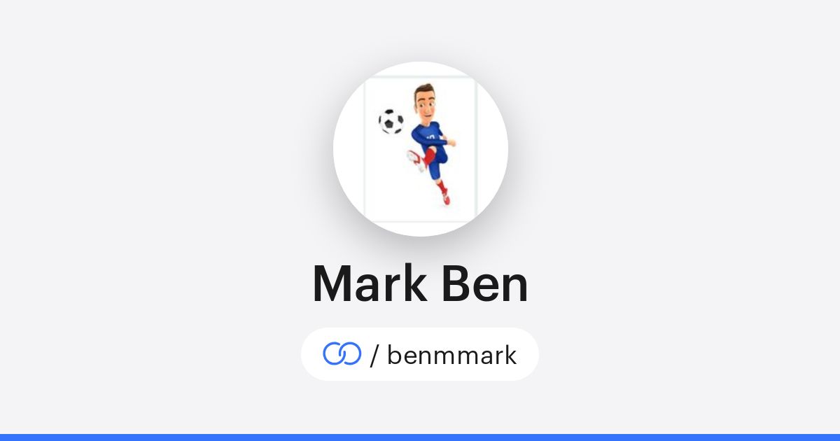 Mark Ben (/benmmark) · solo.to