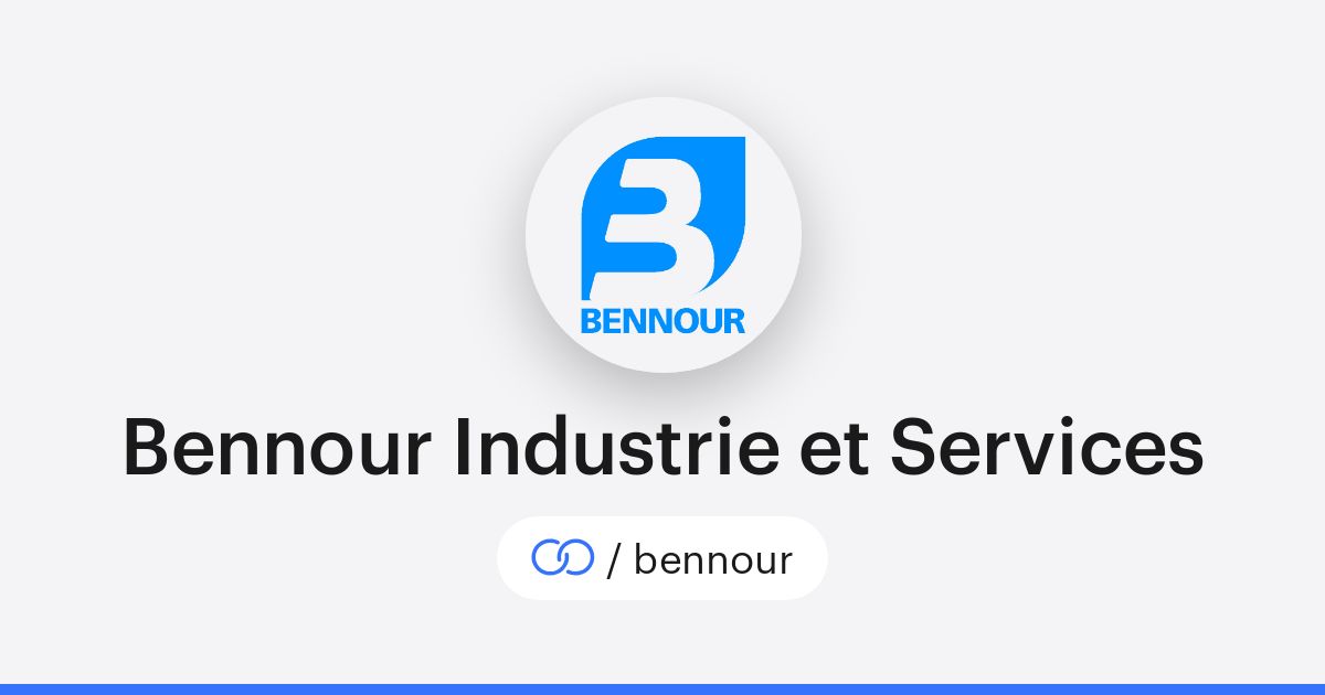 Bennour Industrie et Services (/bennour) · solo.to