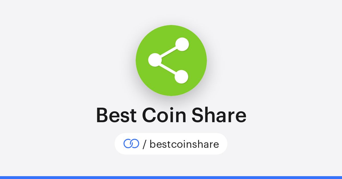 Best Coin Share (/bestcoinshare) · solo.to