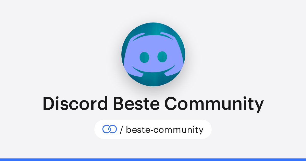 Discord Beste Community (/beste-community) · solo.to