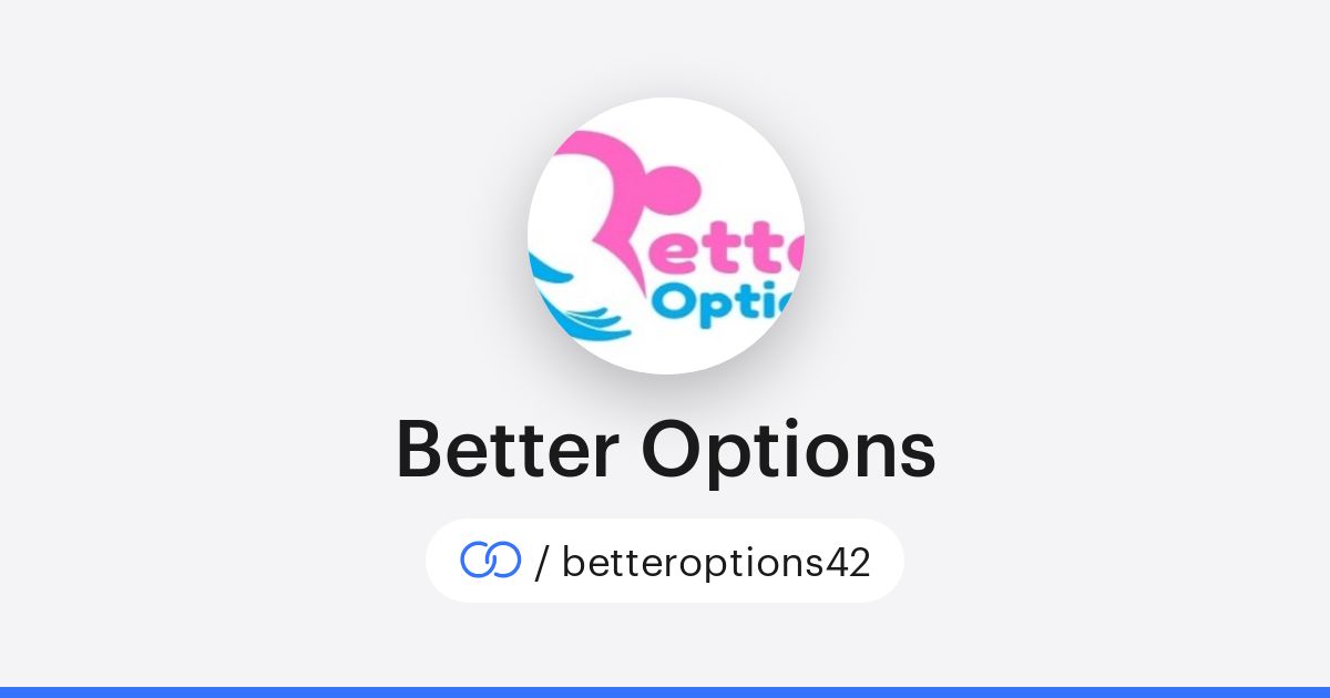 Better Options (/betteroptions42) · solo.to