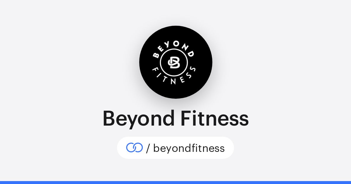 Beyond Fitness (/beyondfitness) · solo.to