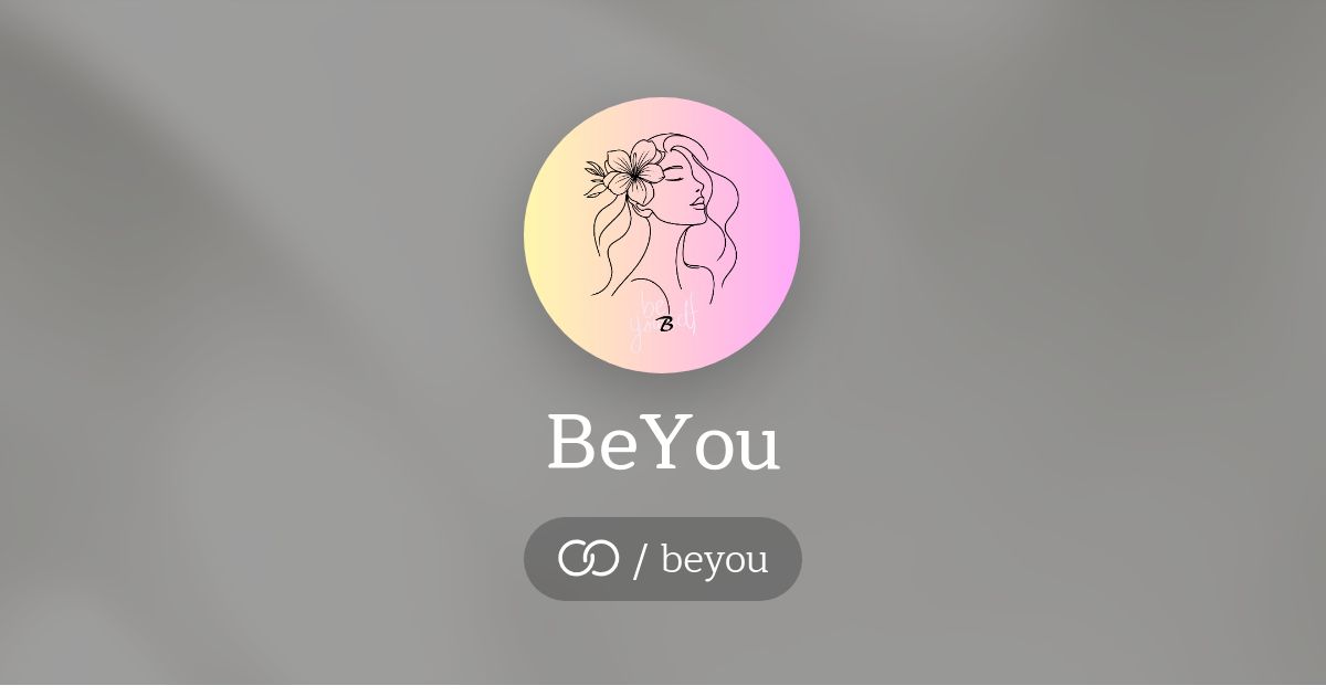 Be you (/beyou) · solo.to
