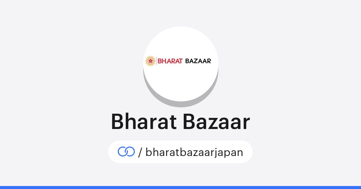 Bharat Bazaar (/bharatbazaarjapan) · solo.to