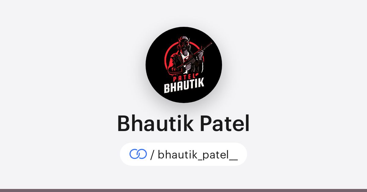 Bhautik Patel (/bhautik_patel__) · solo.to