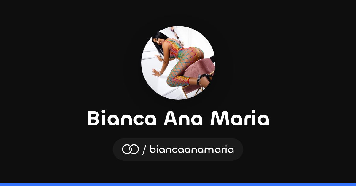 Bianca Ana Maria (/biancaanamaria) · solo.to