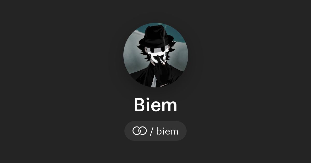 Biem (/biem) · solo.to