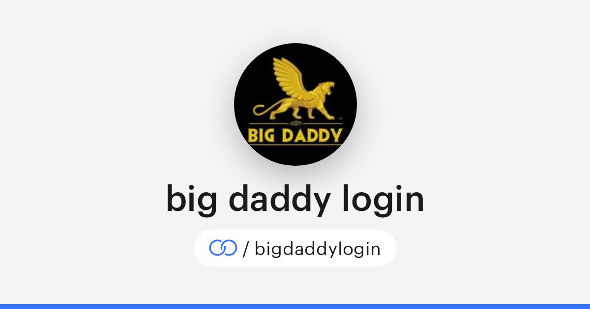 big daddy login (/bigdaddylogin) · solo.to