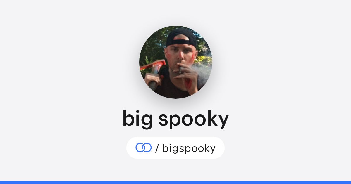 big spooky (/bigspooky) · solo.to