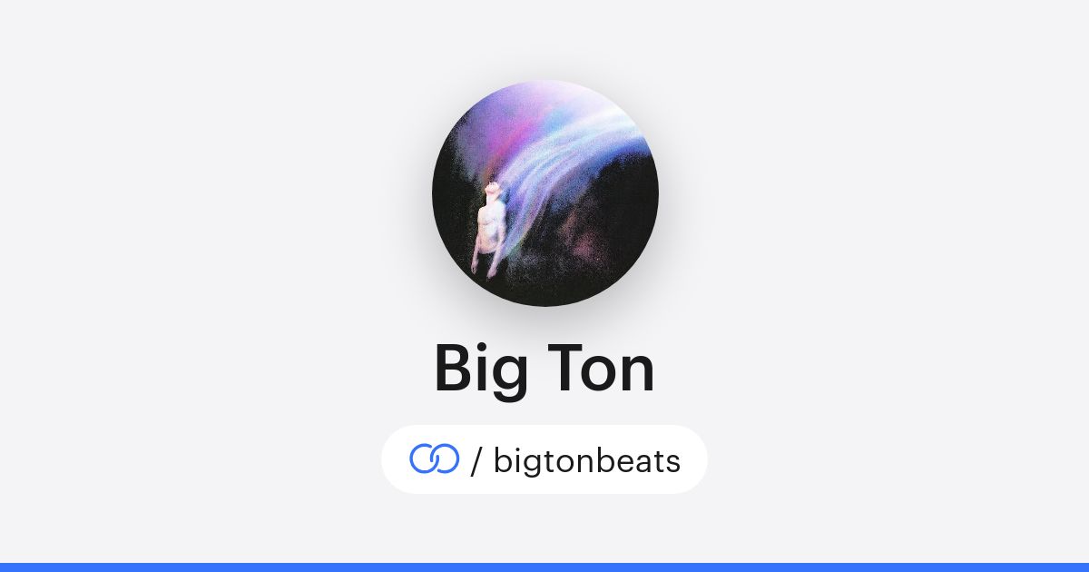 Big Ton (/bigtonbeats) · solo.to