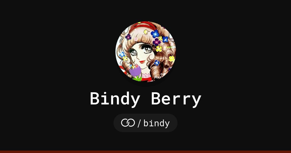 Bindy Berry (/bindy) · solo.to