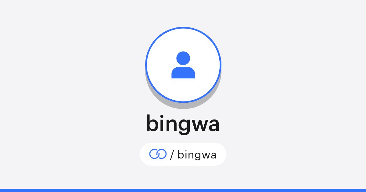 /bingwa · solo.to