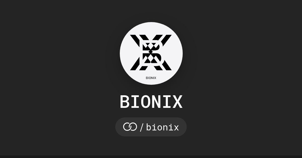 BIONIX · solo.to