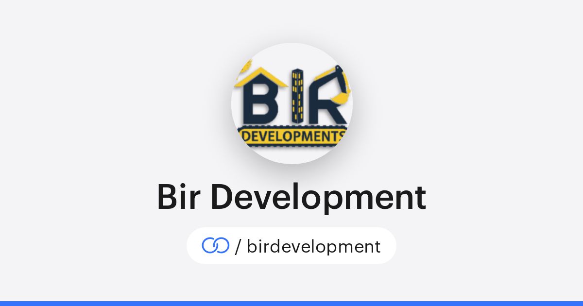 Bir Development (/birdevelopment) · solo.to