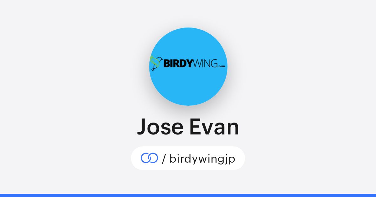 Jose Evan (/birdywingjp) · solo.to