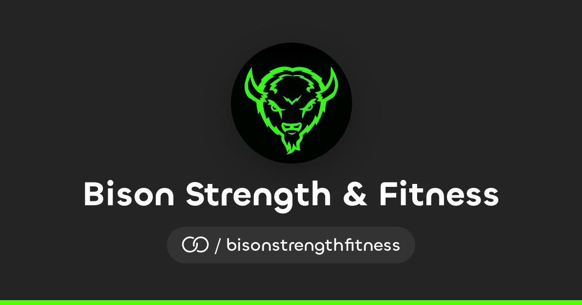 Bison Strength & Fitness (/bisonstrengthfitness) · solo.to