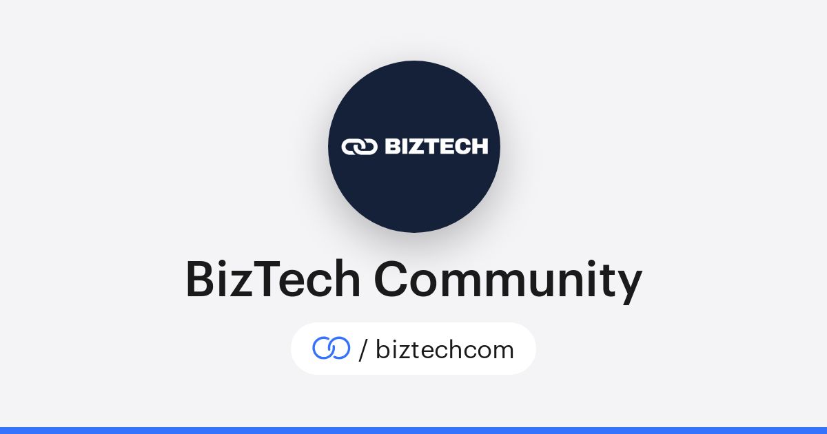 BizTech Community (/biztechcom) · solo.to
