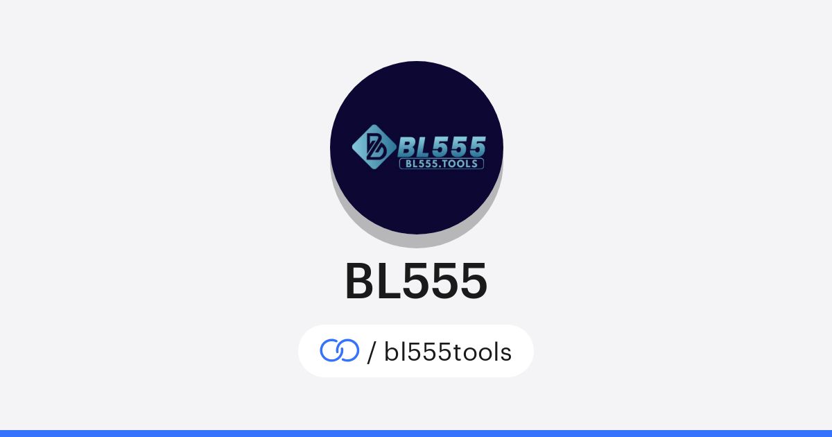 BL555 (/bl555tools) · solo.to