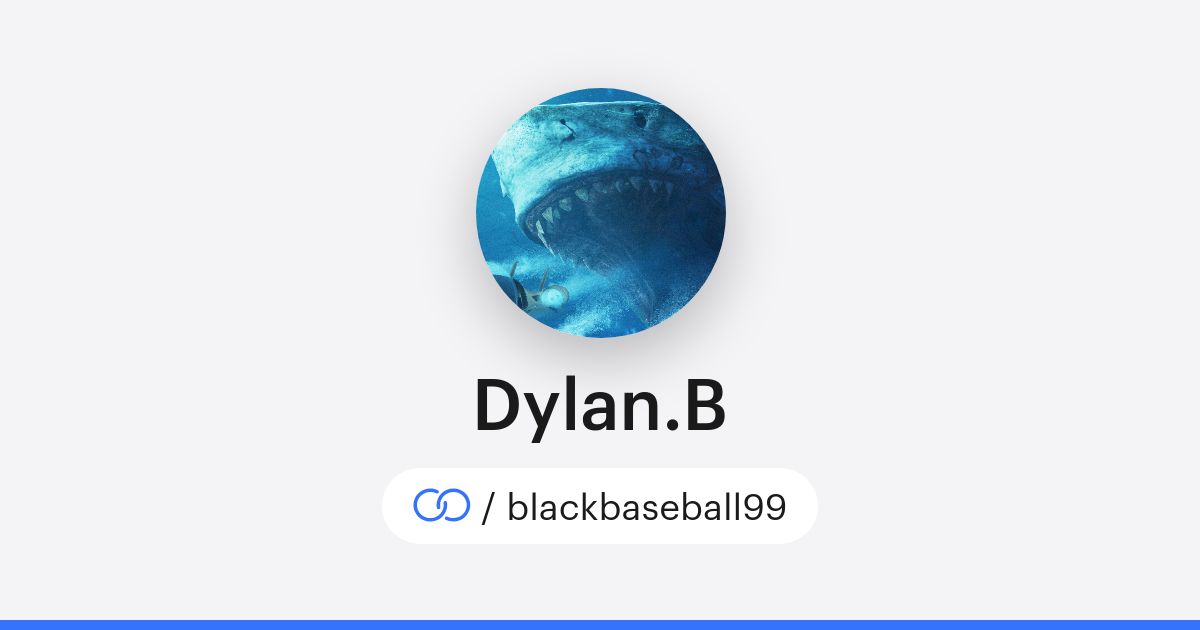 Dylan.B (/blackbaseball99) · solo.to