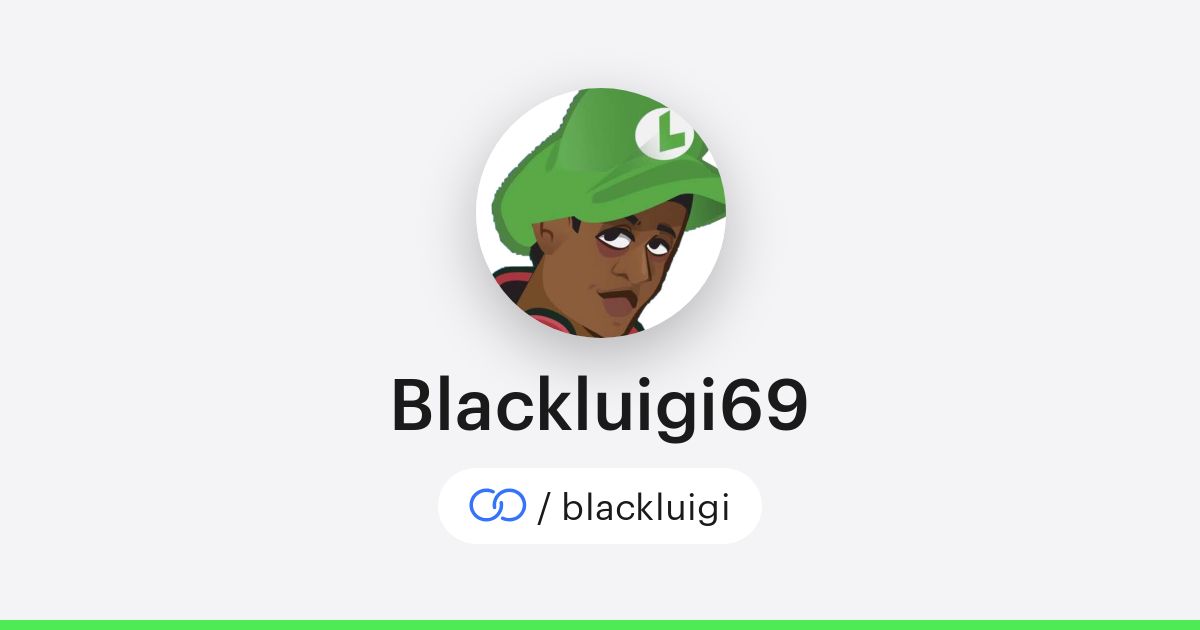 Blackluigi69 (/blackluigi) · solo.to