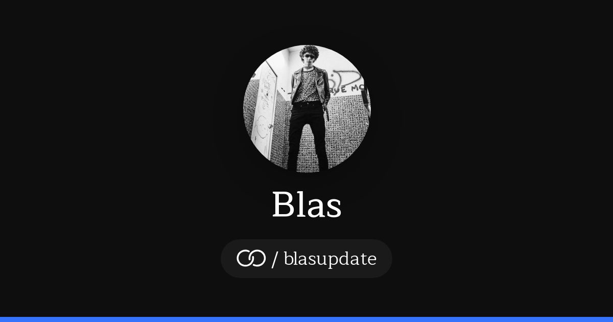 Blas (/blasupdate) · solo.to