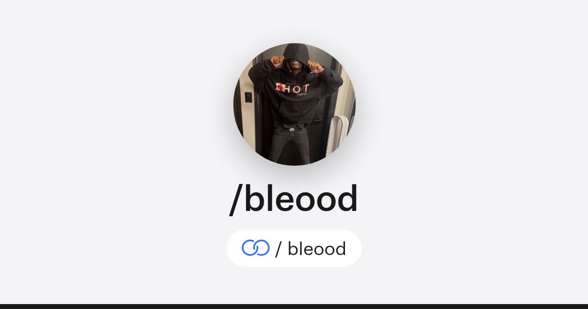 /bleood · solo.to