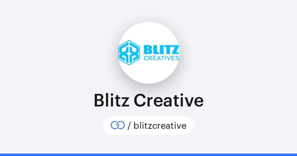 Blitz Creative (/blitzcreative) · solo.to