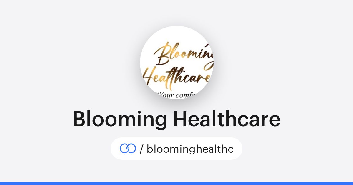Blooming Healthcare (/bloominghealthc) · solo.to