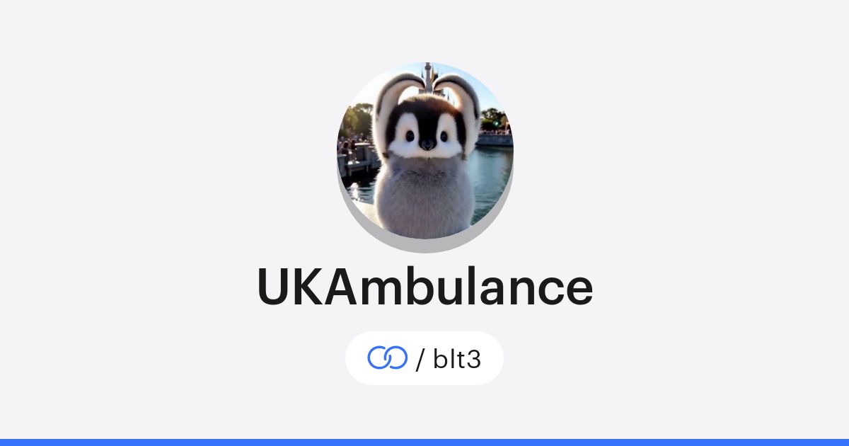 UKAmbulance (/blt3) · solo.to