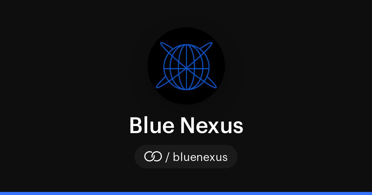 Blue Nexus (/bluenexus) · solo.to