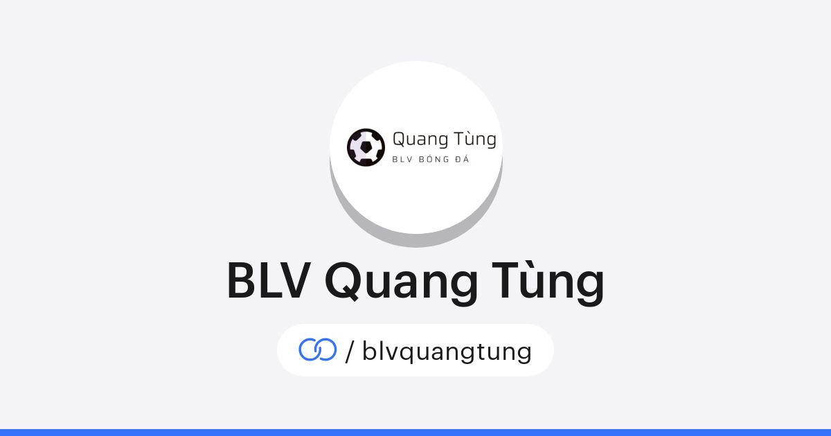 BLV Quang Tùng (/blvquangtung) · solo.to
