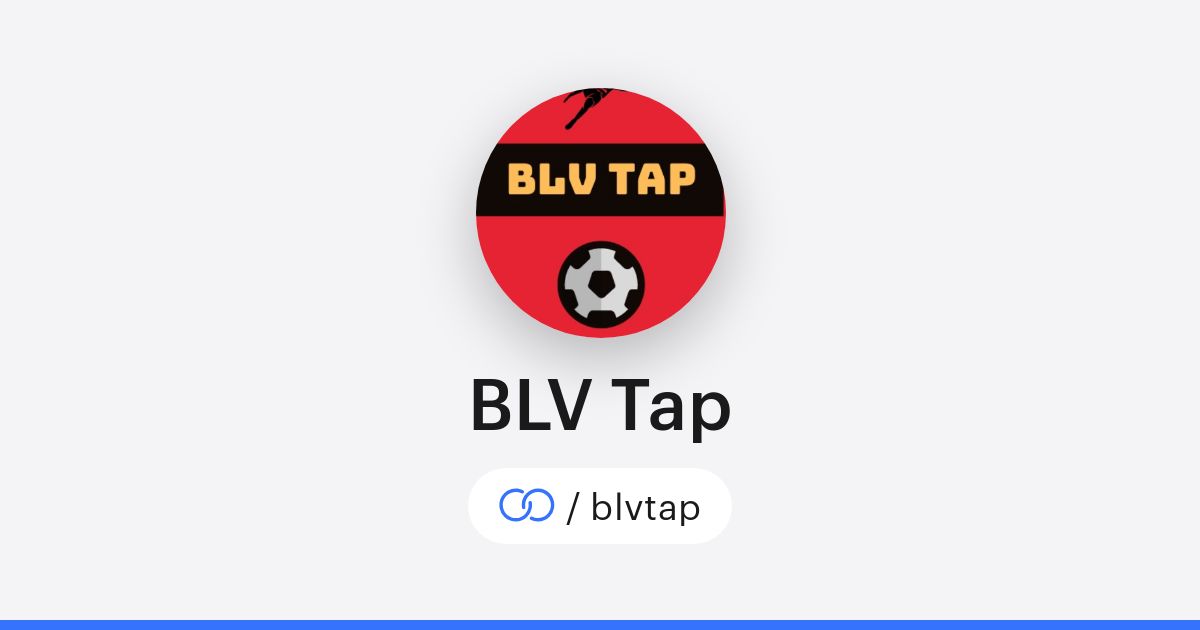 BLV Tap (/blvtap) · solo.to