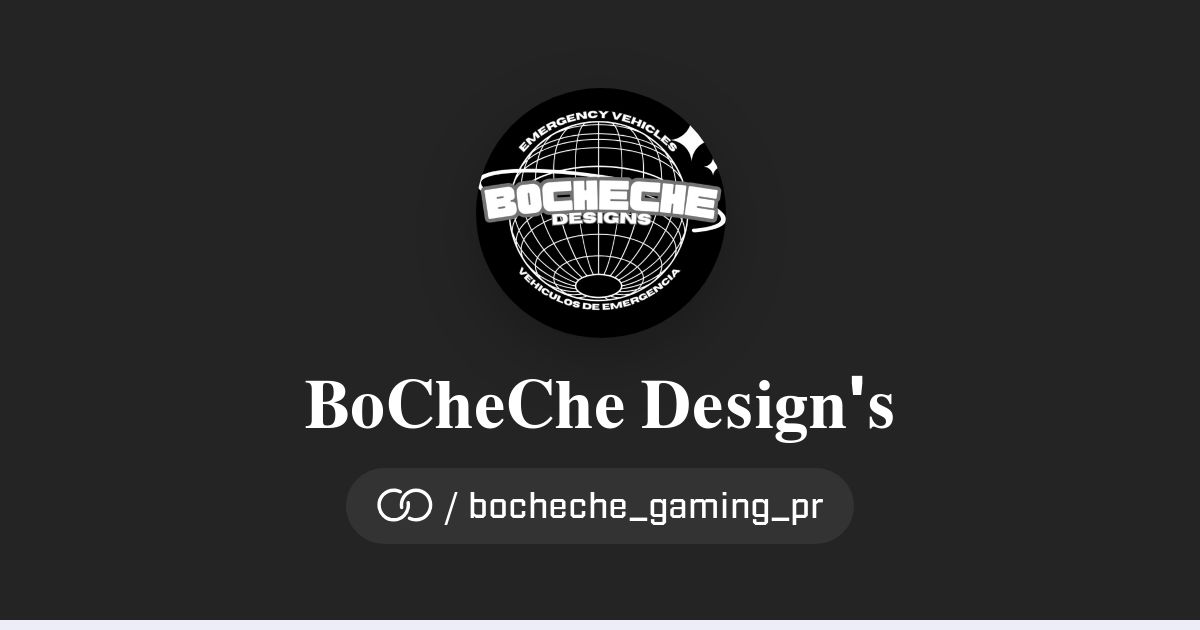 𝐁𝐨𝐂𝐡𝐞𝐂𝐡𝐞 𝐃𝐞𝐬𝐢𝐠𝐧'𝐬 (/bocheche_gaming_pr) · solo.to