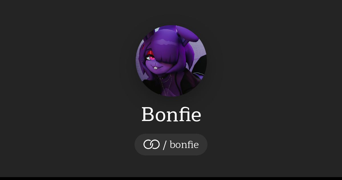 Bonfie · solo.to