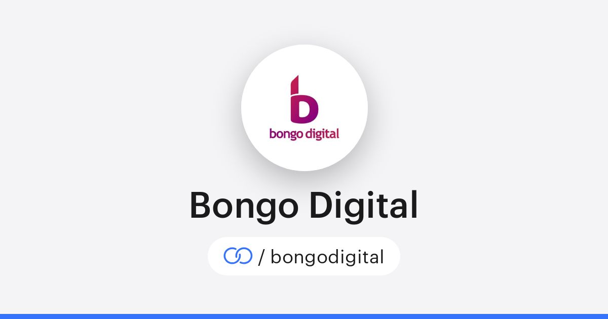 Bongo Digital (/bongodigital) · solo.to